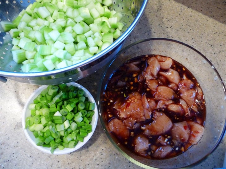 Cucumber Chicken - Cucumber Stir Fry Recipe | Good Life Eats®