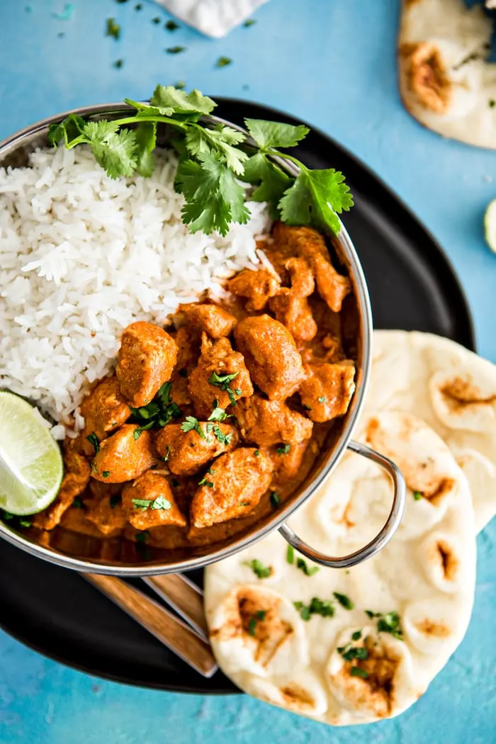 Butter Chicken And Naan