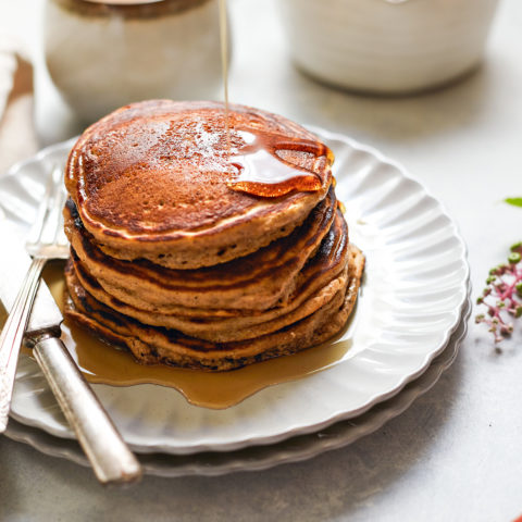 Fluffy Multigrain Pancakes Recipe | Good Life Eats®