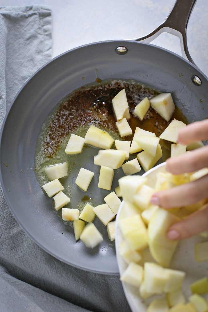 Maple and Cardamom Spiced Pear Compote | Good Life Eats®