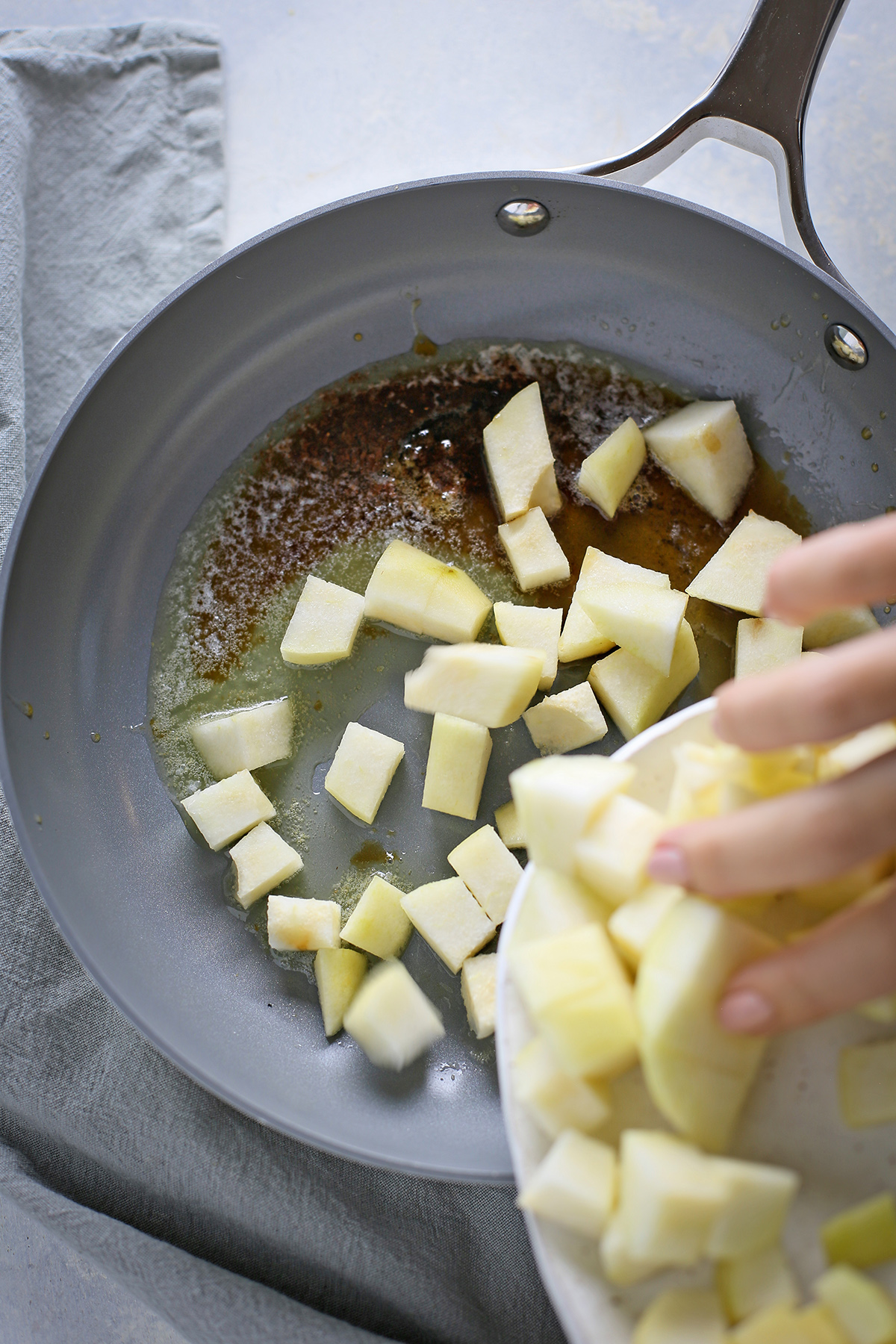 Maple and Cardamom Spiced Pear Compote | Good Life Eats®