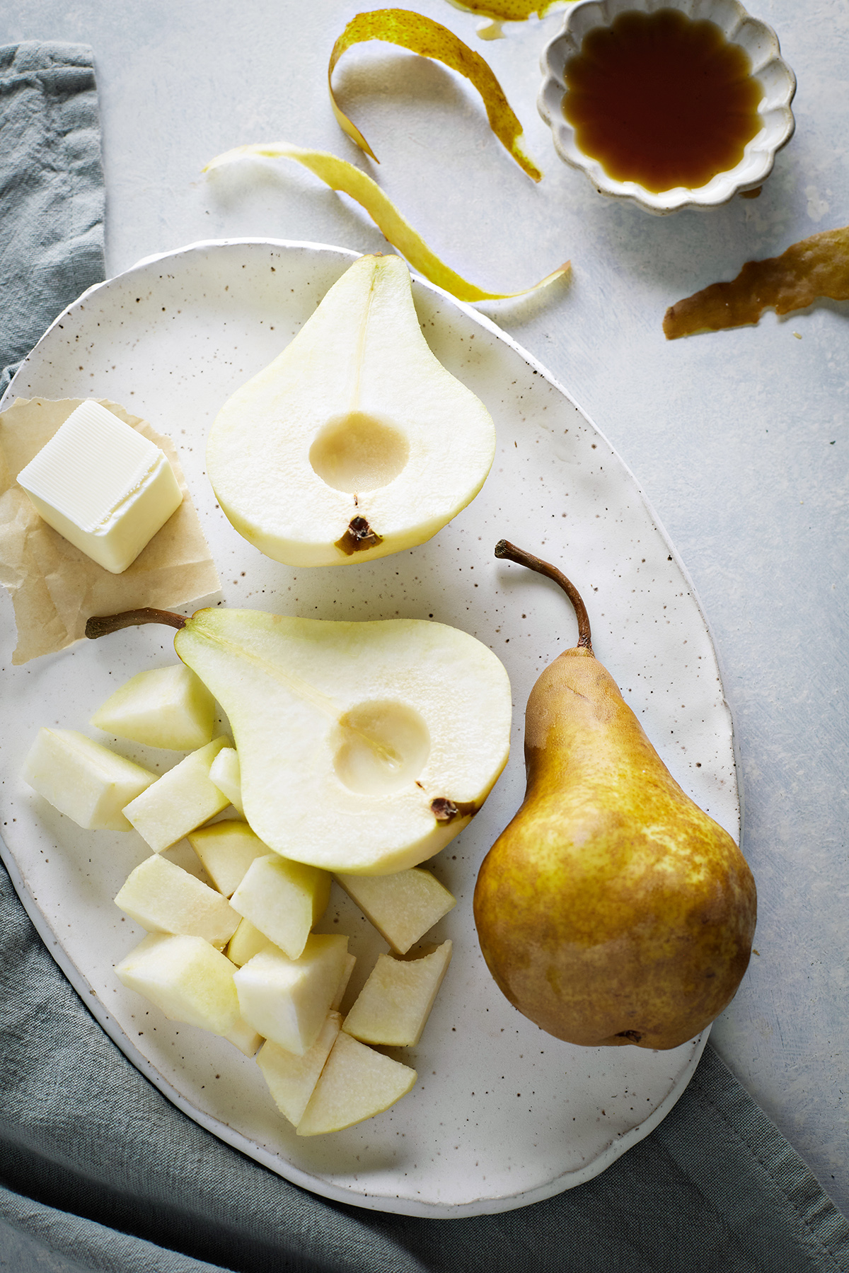 Maple and Cardamom Spiced Pear Compote | Good Life Eats®