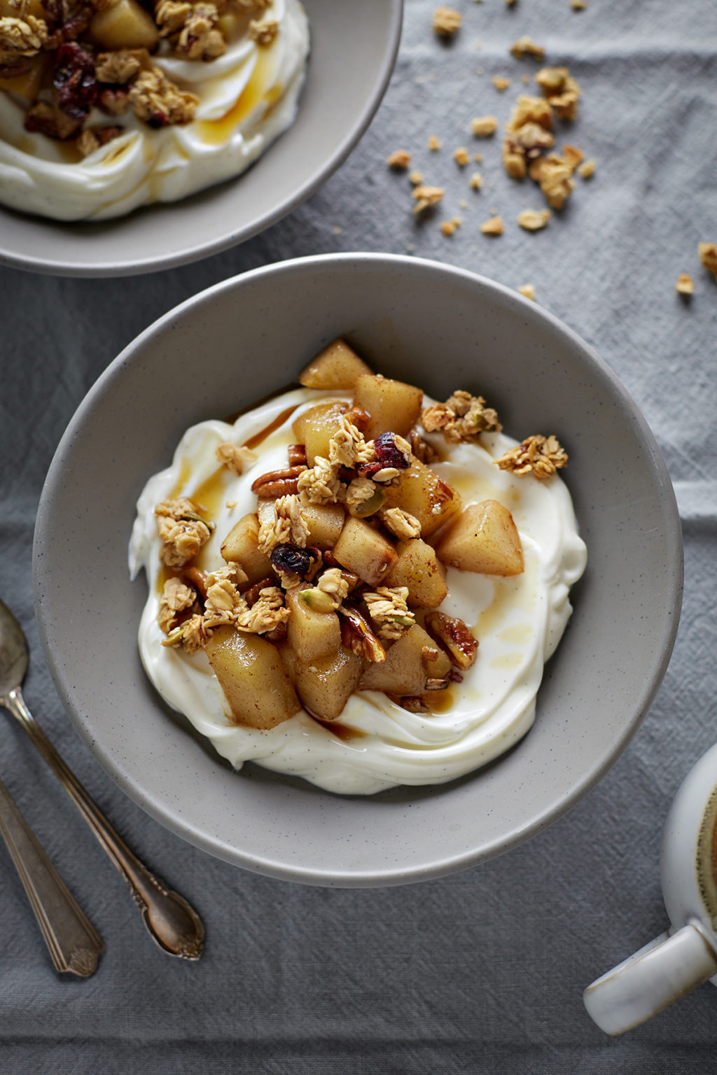 Maple and Cardamom Spiced Pear Compote | Good Life Eats®
