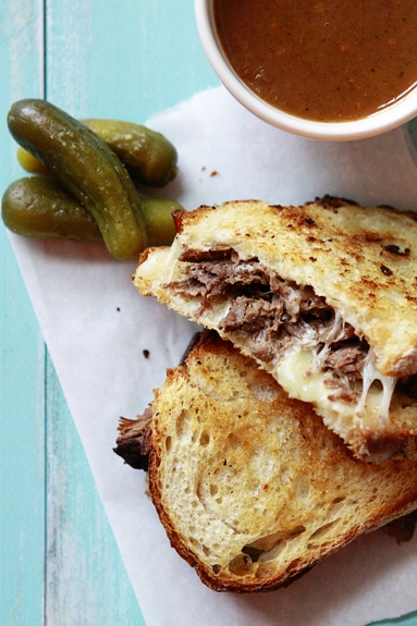 French Dip Panini | Good Life Eats