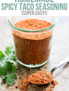 Easy Taco Seasoning Recipe (Homemade & Spicy!) | Good Life Eats