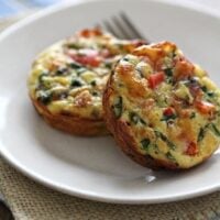 Make Ahead Mini Ham and Spinach Breakfast Pies | Good Life Eats