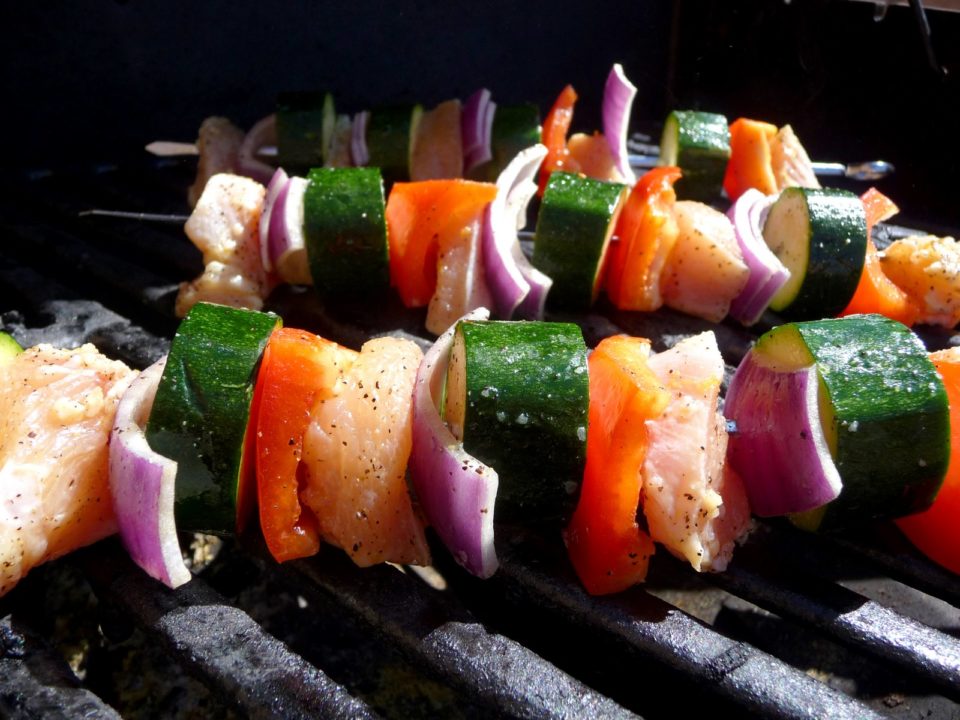 The Best Honey Garlic Lemon Grilled Chicken Kebabs | Good Life Eats