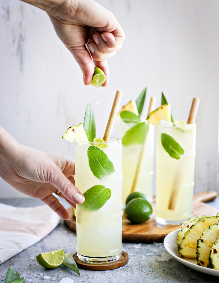 Pineapple Cooler Recipe: The Best Pineapple Lime Drink (So EASY ...