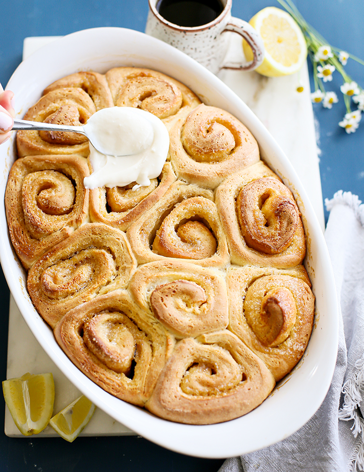 The Best Sweet Lemon Rolls (with Lemon Creamy Cheese Icing) | Good Life ...