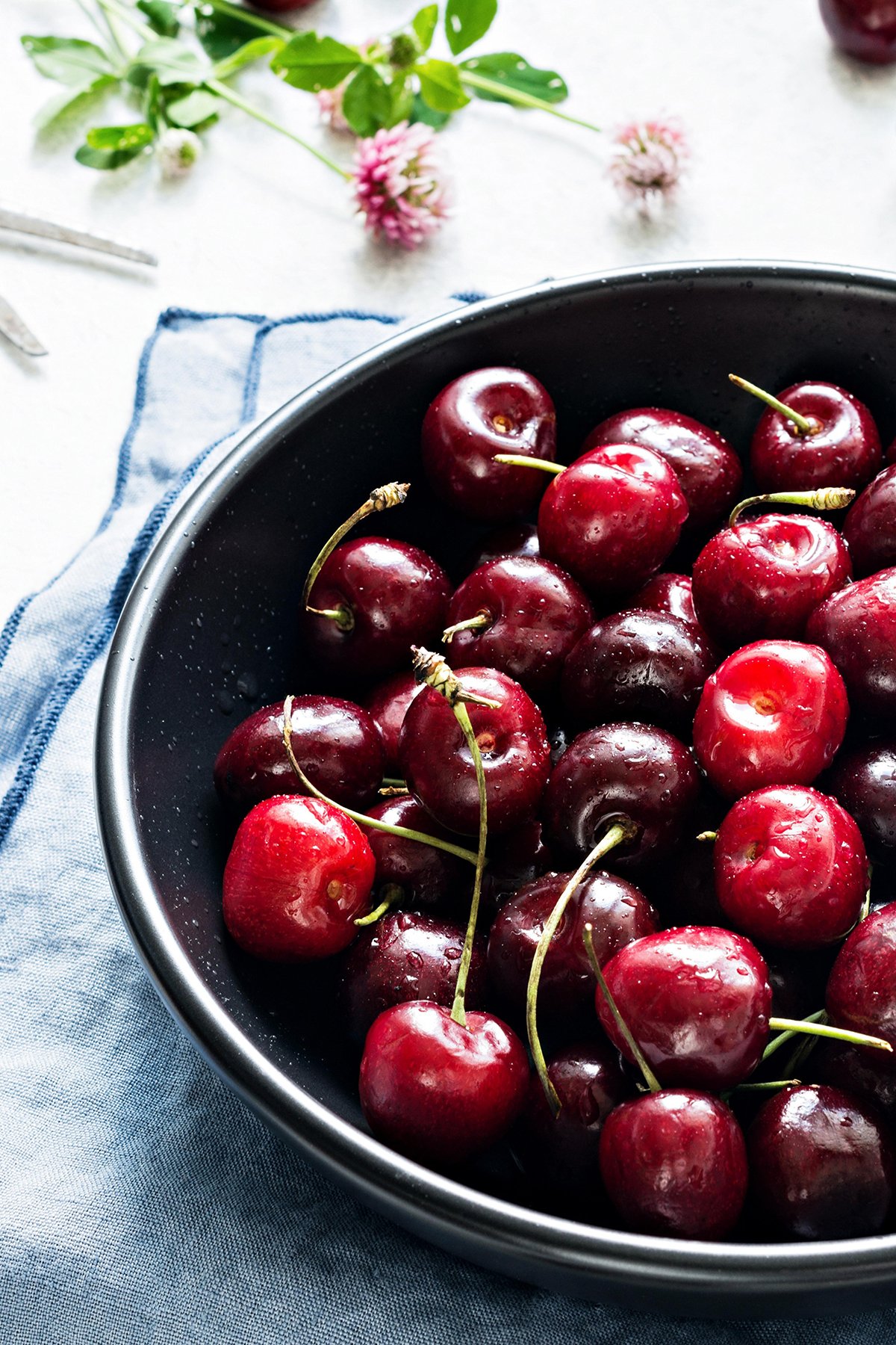 How to Pit Cherries | Good Life Eats