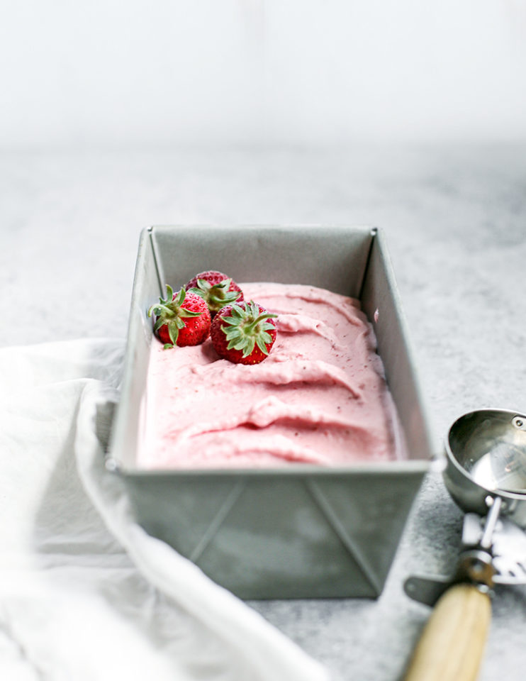 Creamy Homemade Strawberry Gelato Recipe | Good Life Eats®
