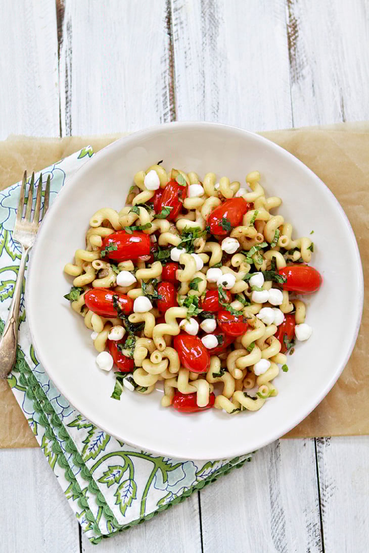 Easy Pasta Caprese Recipe | Good Life Eats®
