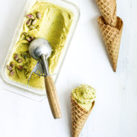 5-Ingredient Pistachio Gelato Recipe | Good Life Eats