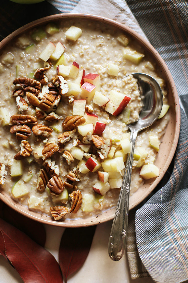 Easy Apple Overnight Oats | Good Life Eats