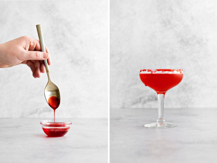 "Bloody" Red Halloween Cocktail Recipe | Good Life Eats®