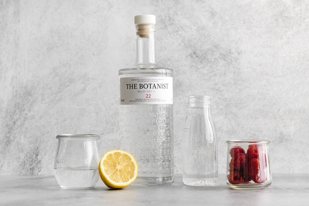 Spooky Gin Spritz (How to Make a Raspberry Gin Cocktail) | Good Life Eats