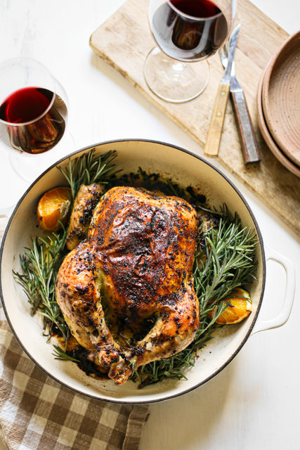 6-Ingredient Rosemary Roasted Chicken Recipe | Good Life Eats®