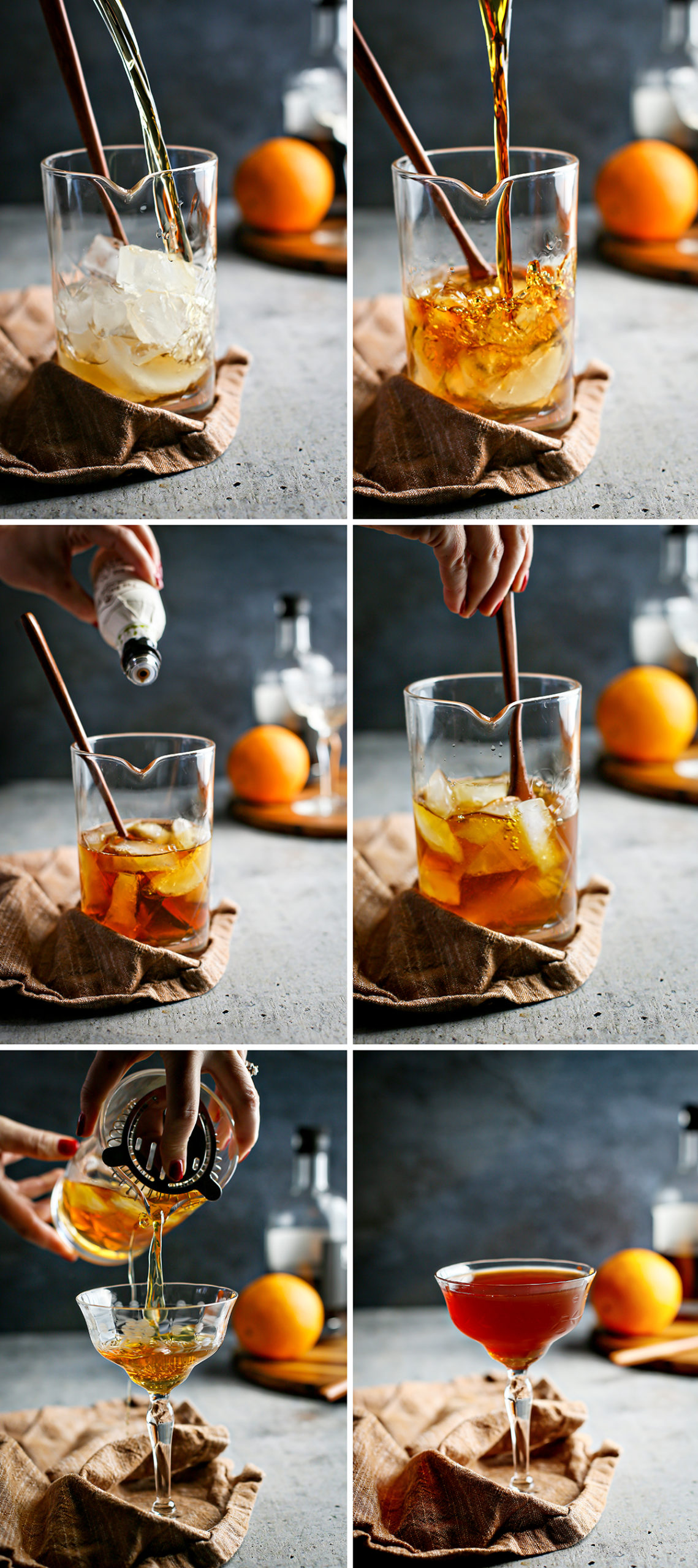 How to Make a Black Manhattan Cocktail | Good Life Eats