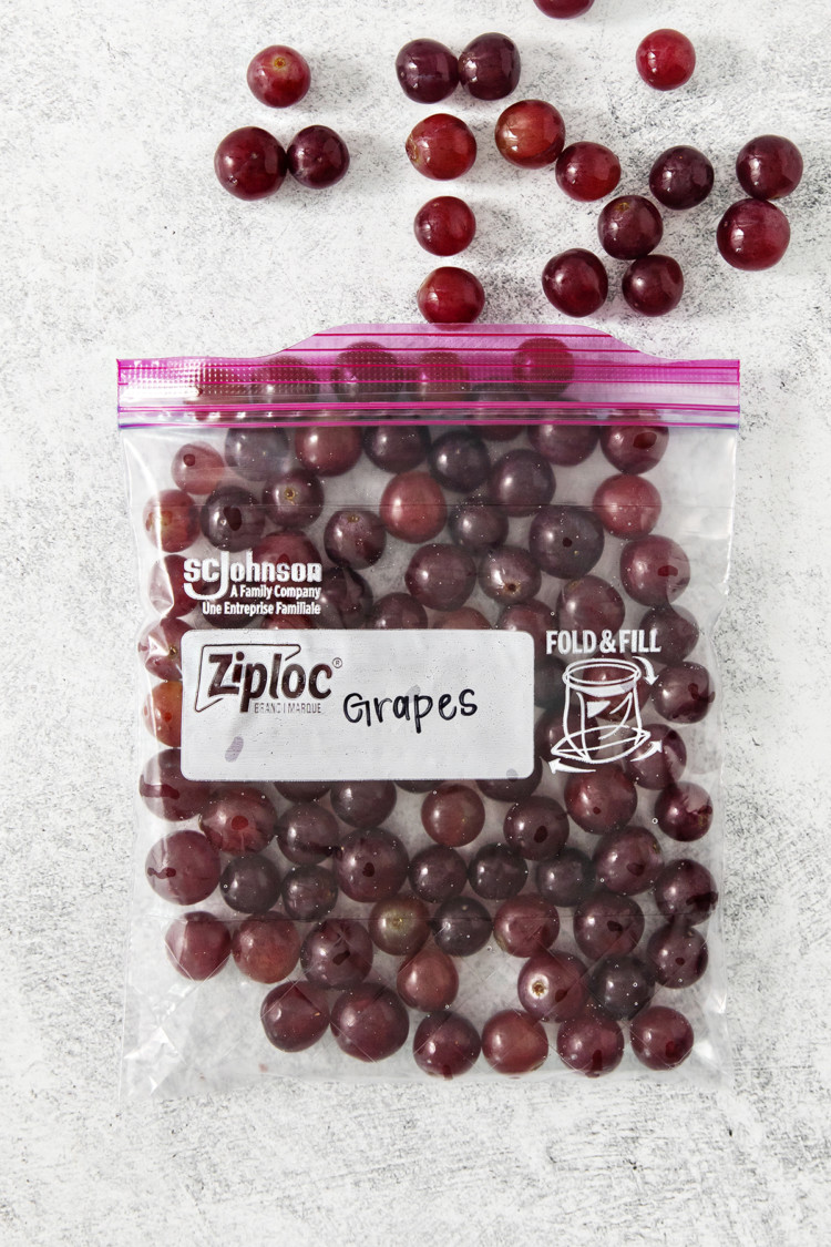 How to Freeze Grapes (& How to Use Them!) | Good Life Eats®