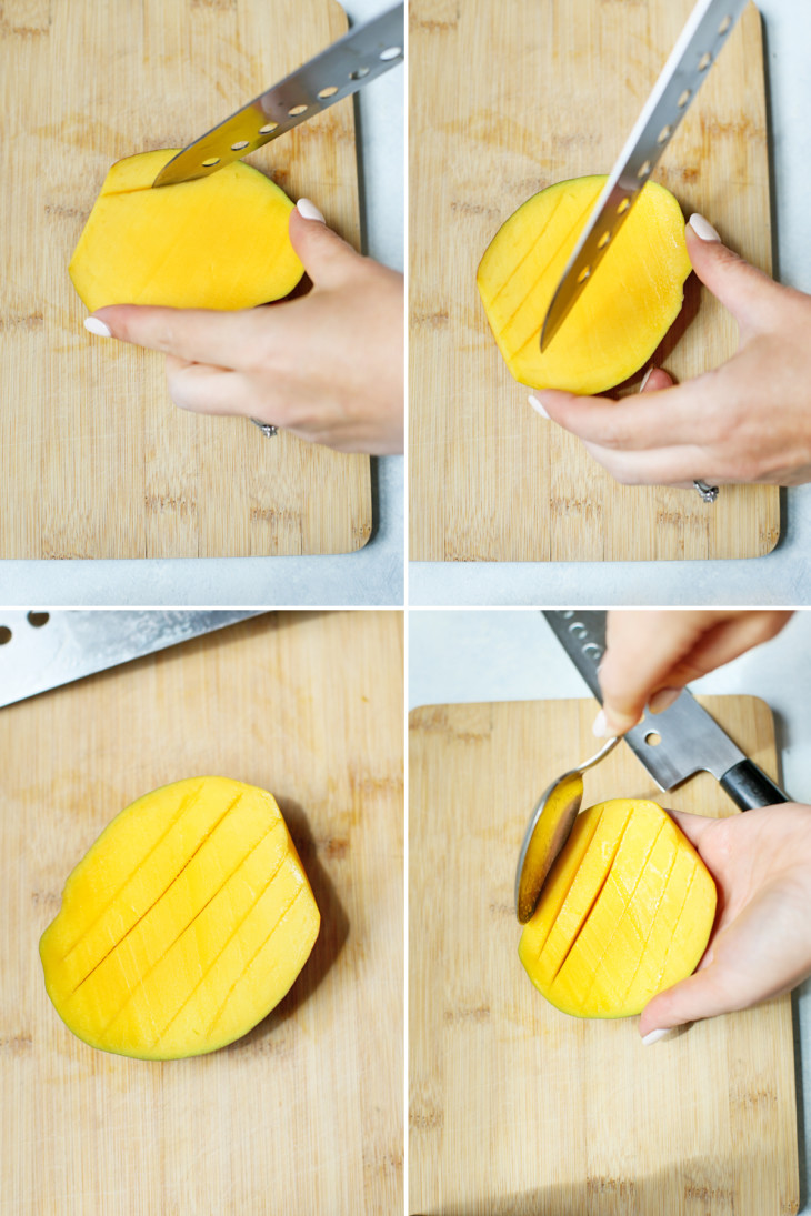 How to Cut a Mango (Slices, Cubes & More)| Good Life Eats®