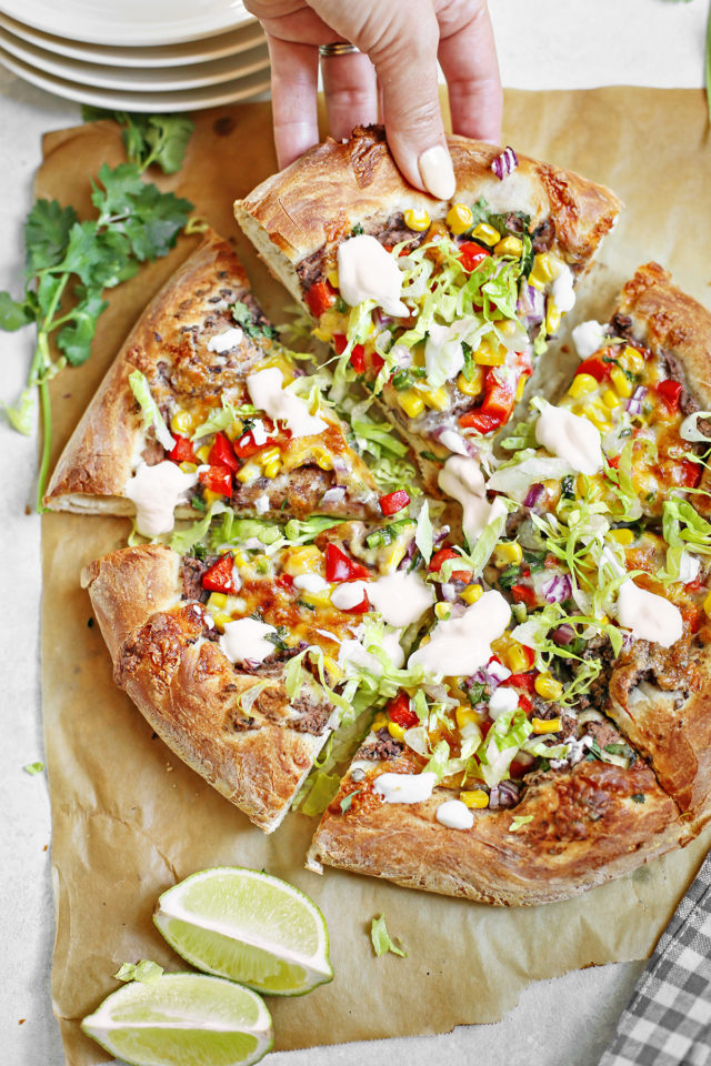 Homemade Mexican Pizza Recipe | Good Life Eats