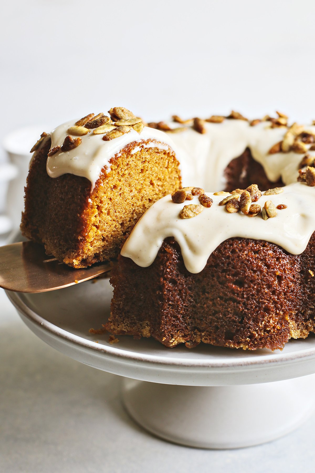 Spiced Pumpkin Bundt Cake Recipe | Good Life Eats