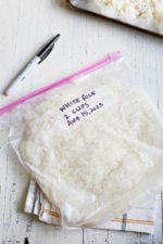 How to Freeze Rice (+ Reheating Instructions) | Good Life Eats®