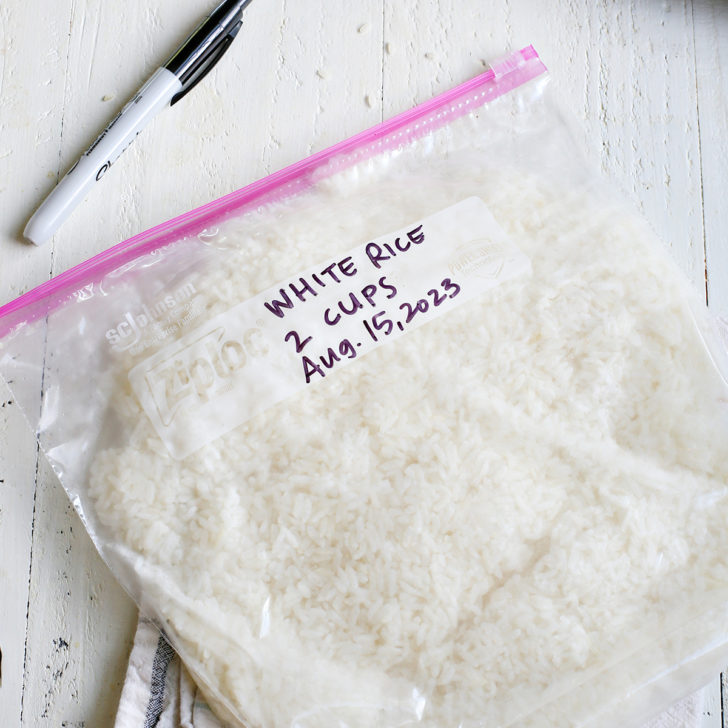 How to Freeze Rice (+ Reheating Instructions) | Good Life Eats®