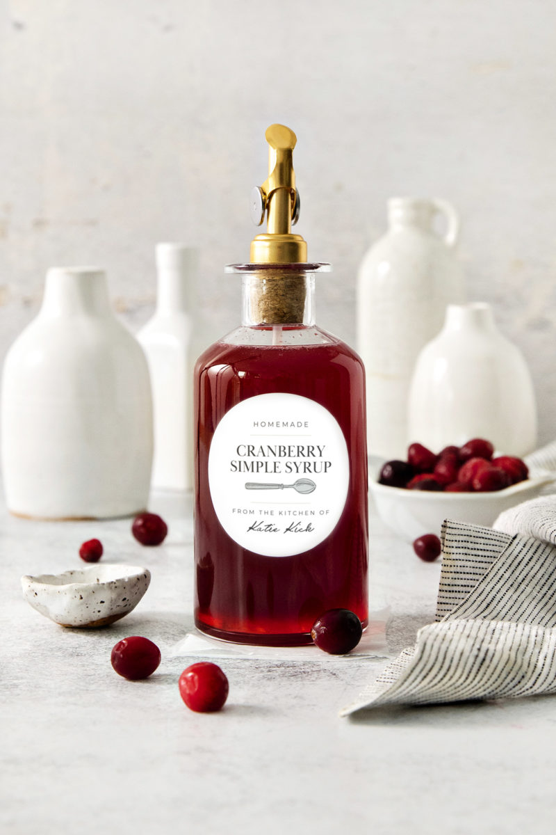 Cranberry Simple Syrup | Good Life Eats®