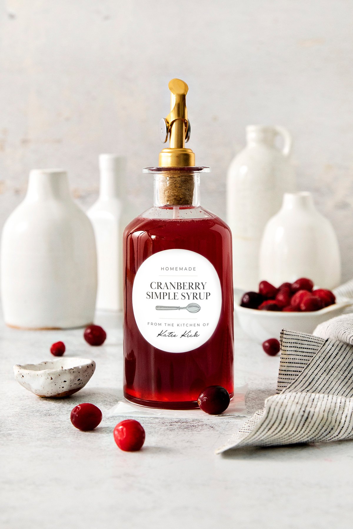 Cranberry Simple Syrup | Good Life Eats®