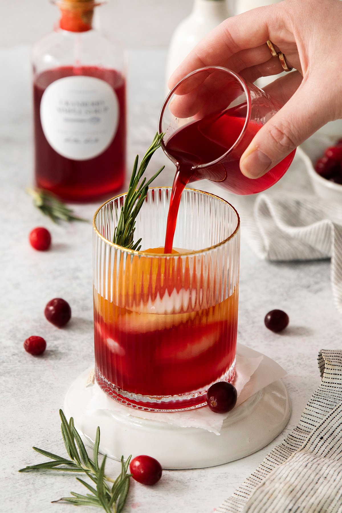 Cranberry Simple Syrup | Good Life Eats®