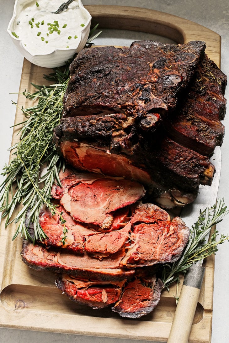 Smoked Traeger Prime Rib (Easy to Follow!) | Good Life Eats®