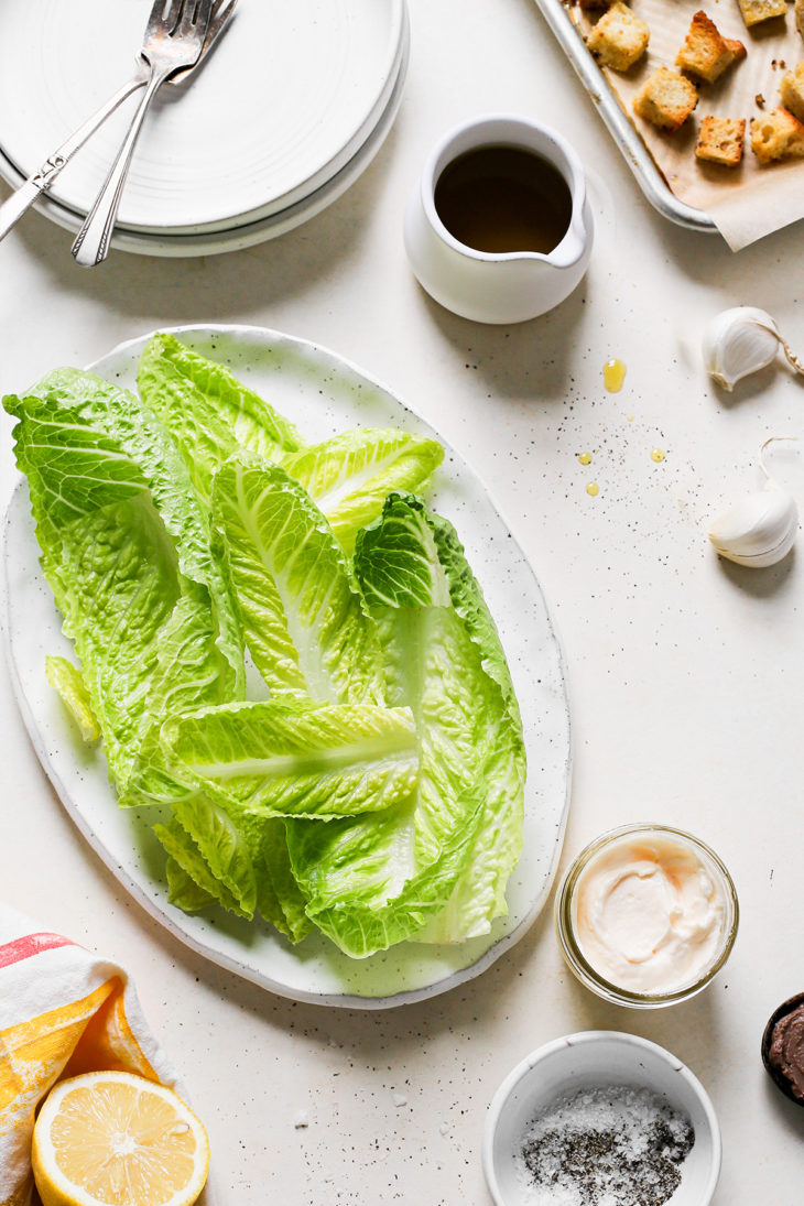 Grandma Carol's Homemade Caesar Salad | Good Life Eats®