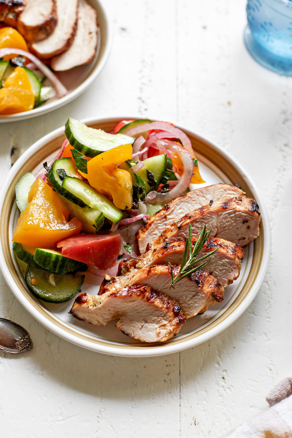 Grilled Lemon Rosemary Chicken | Good Life Eats