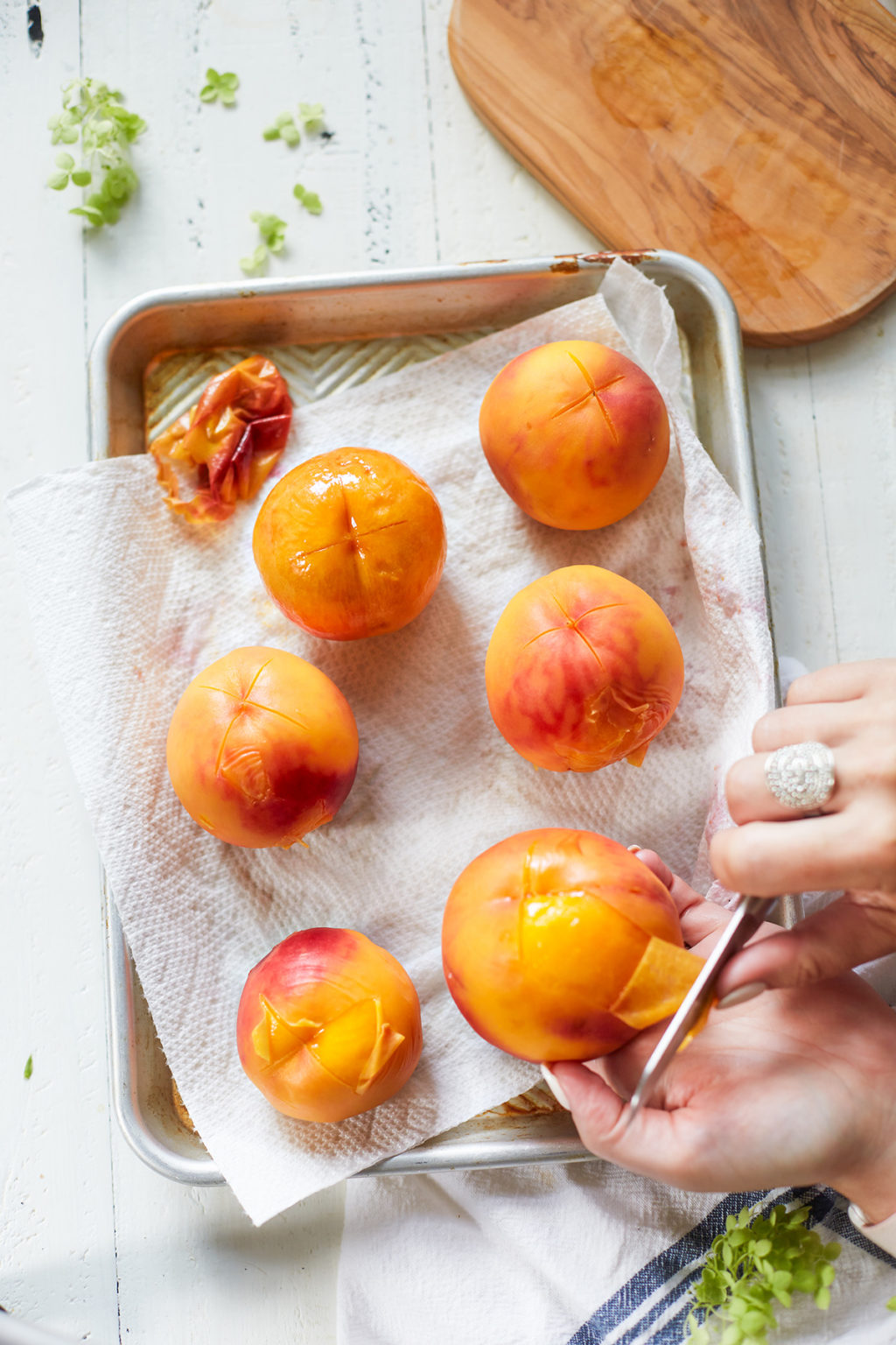 How to Peel Peaches (Fast & Easy!) | Good Life Eats