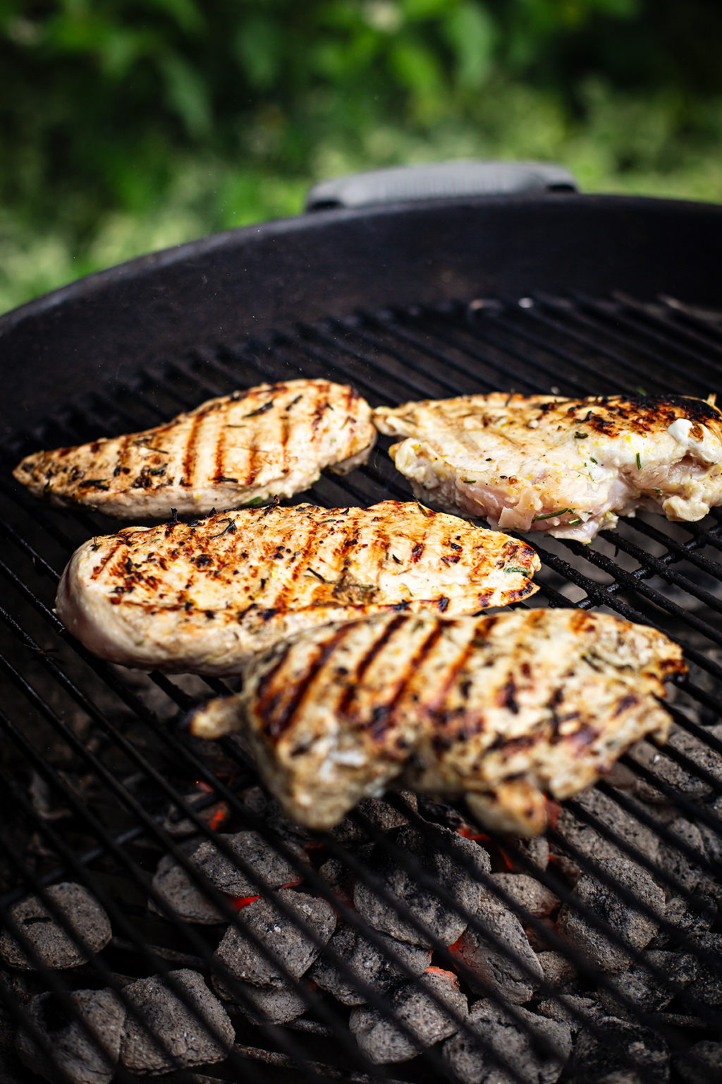 Grilled Lemon Rosemary Chicken | Good Life Eats