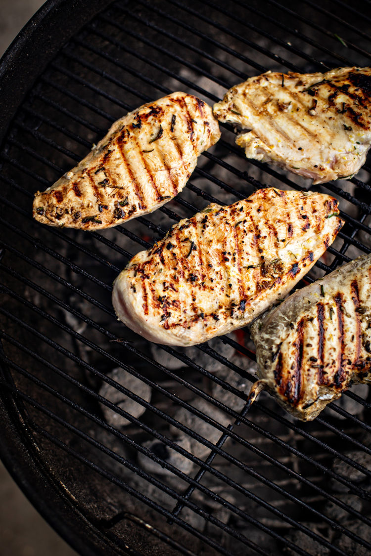 Grilled Lemon Rosemary Chicken | Good Life Eats