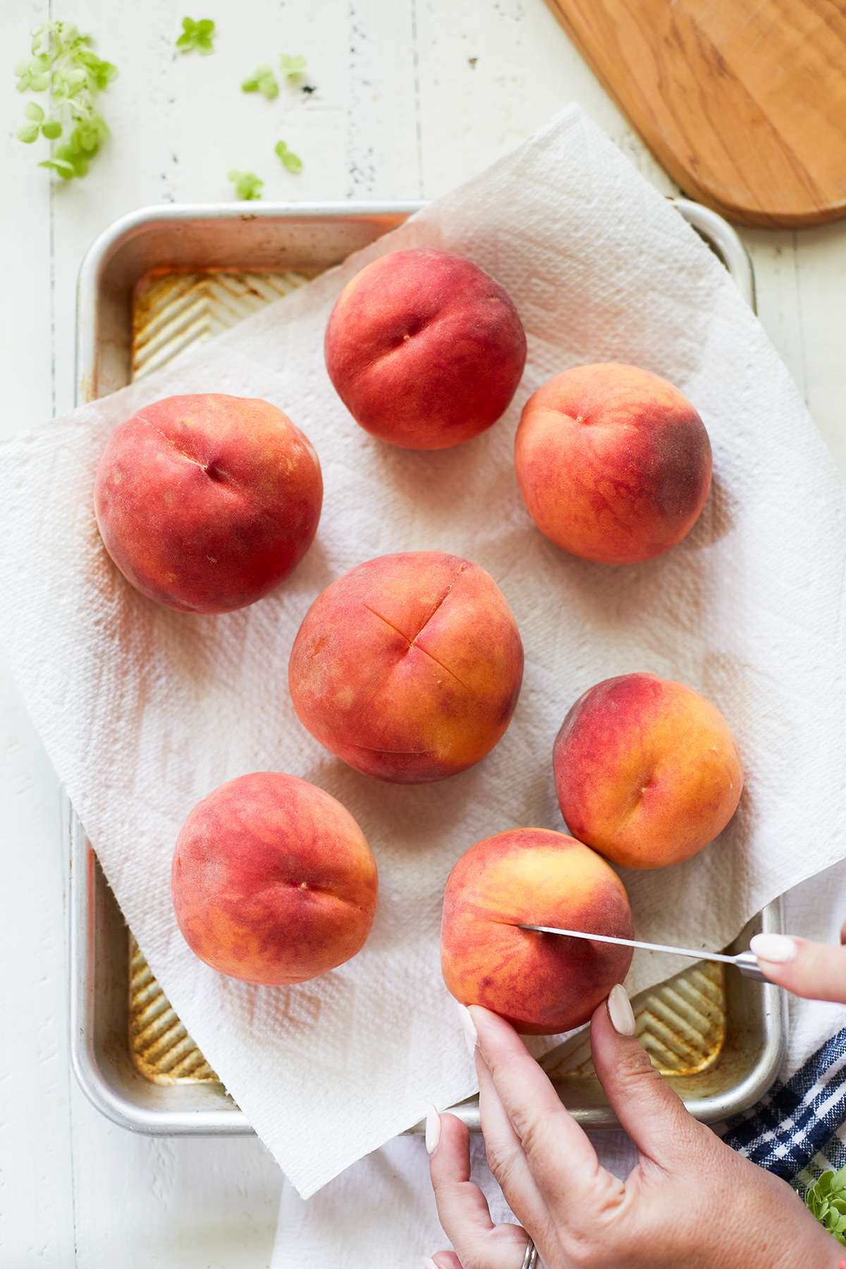 How to Peel Peaches (Fast & Easy!) | Good Life Eats®