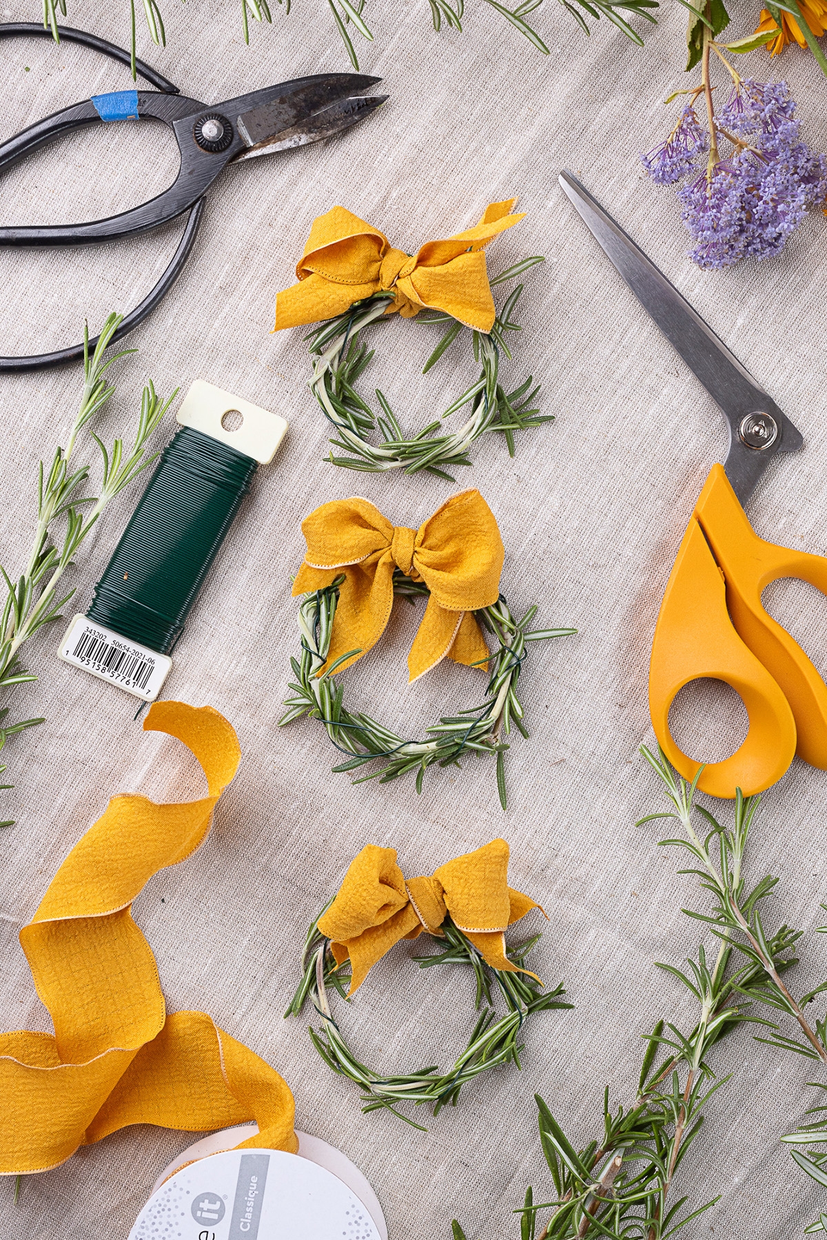 DIY Mini Rosemary Wreaths | Good Life Eats®