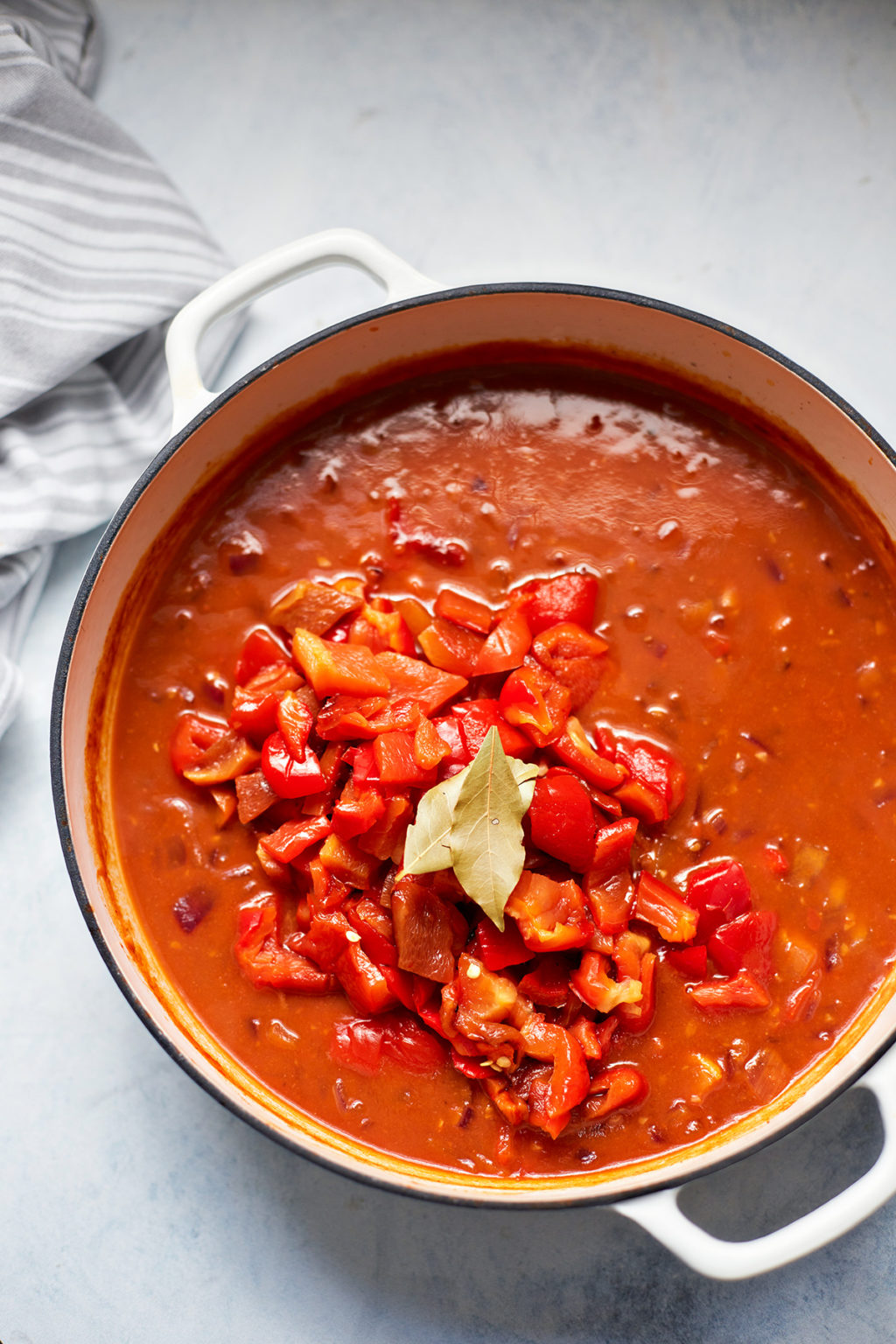 Roasted Red Pepper Soup Recipe | Good Life Eats®