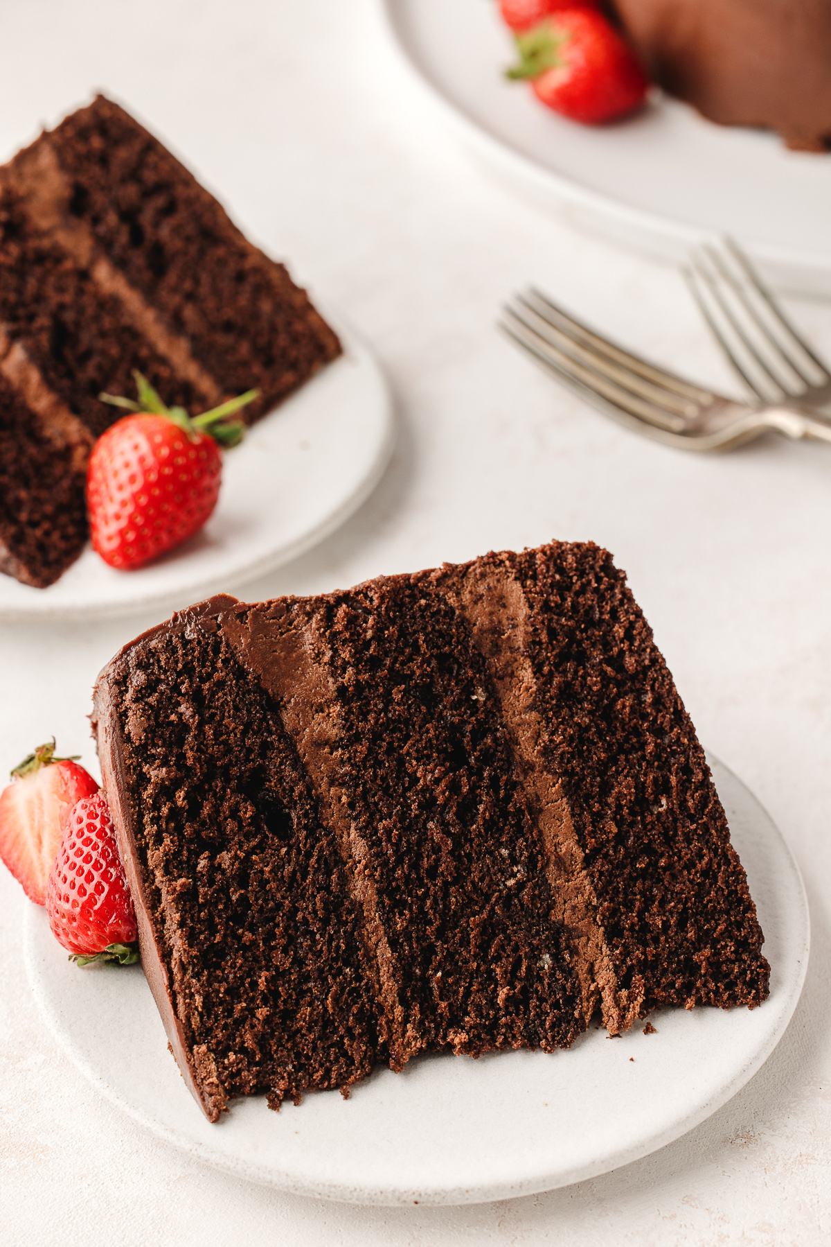 Triple Chocolate Ganache Cake | Good Life Eats®