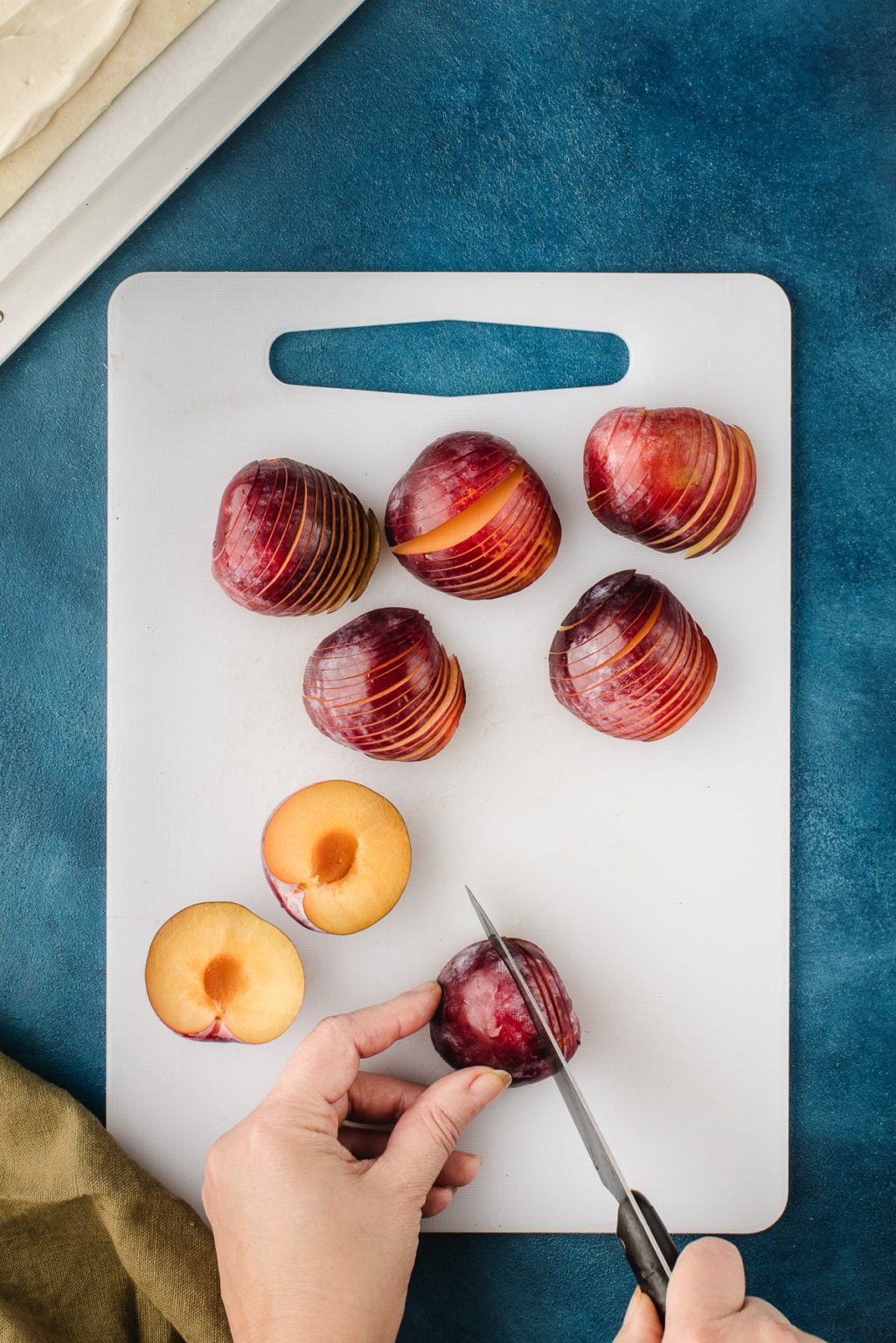 Puff Pastry Plum Tart | Good Life Eats®