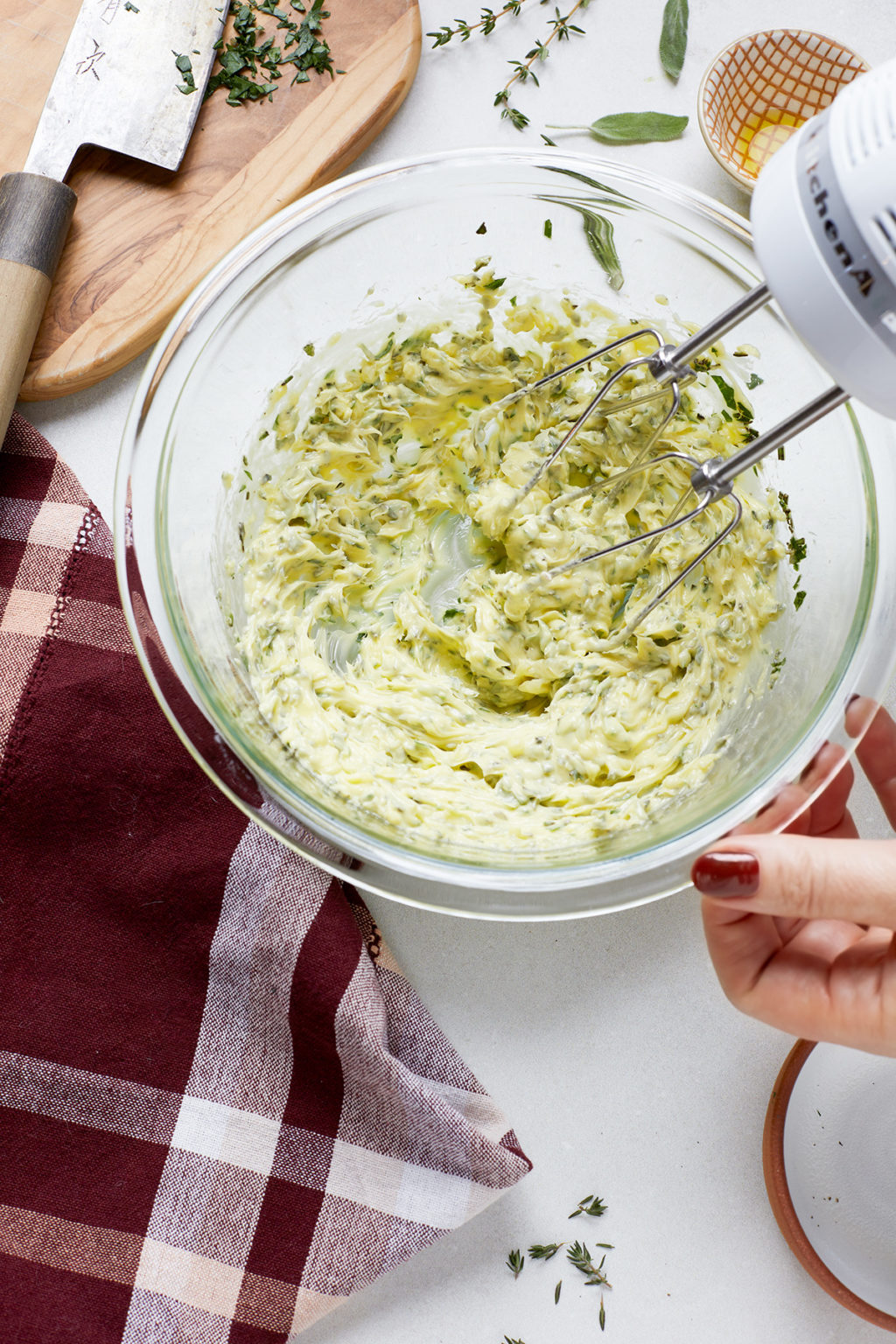 Garlic Herb Butter for Turkey | Good Life Eats®