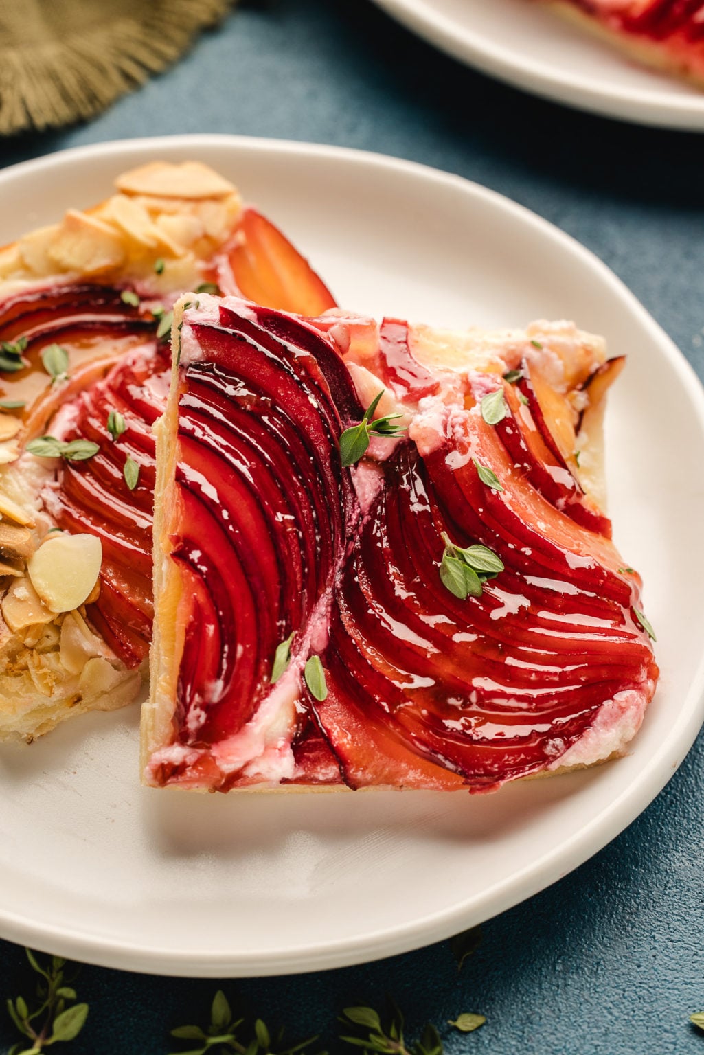 Puff Pastry Plum Tart | Good Life Eats®