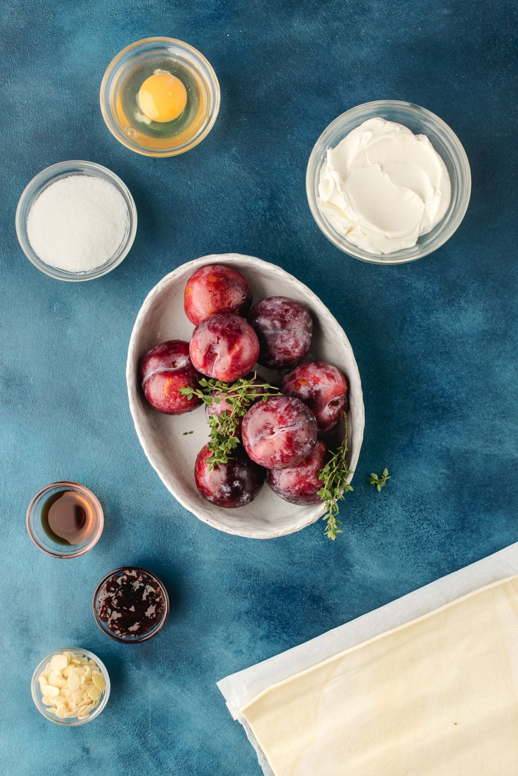 Puff Pastry Plum Tart | Good Life Eats®