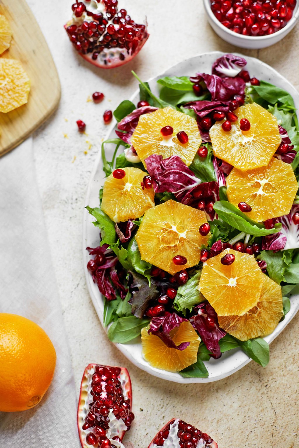 Mixed Greens Citrus Salad | Good Life Eats®