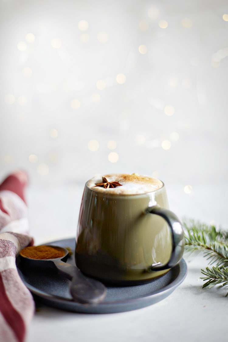 Cozy Spiced Gingerbread Chai Latte Recipe | Good Life Eats®
