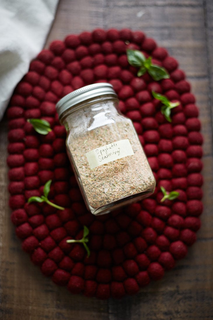 Customizable Spaghetti Seasoning Mix | Good Life Eats®