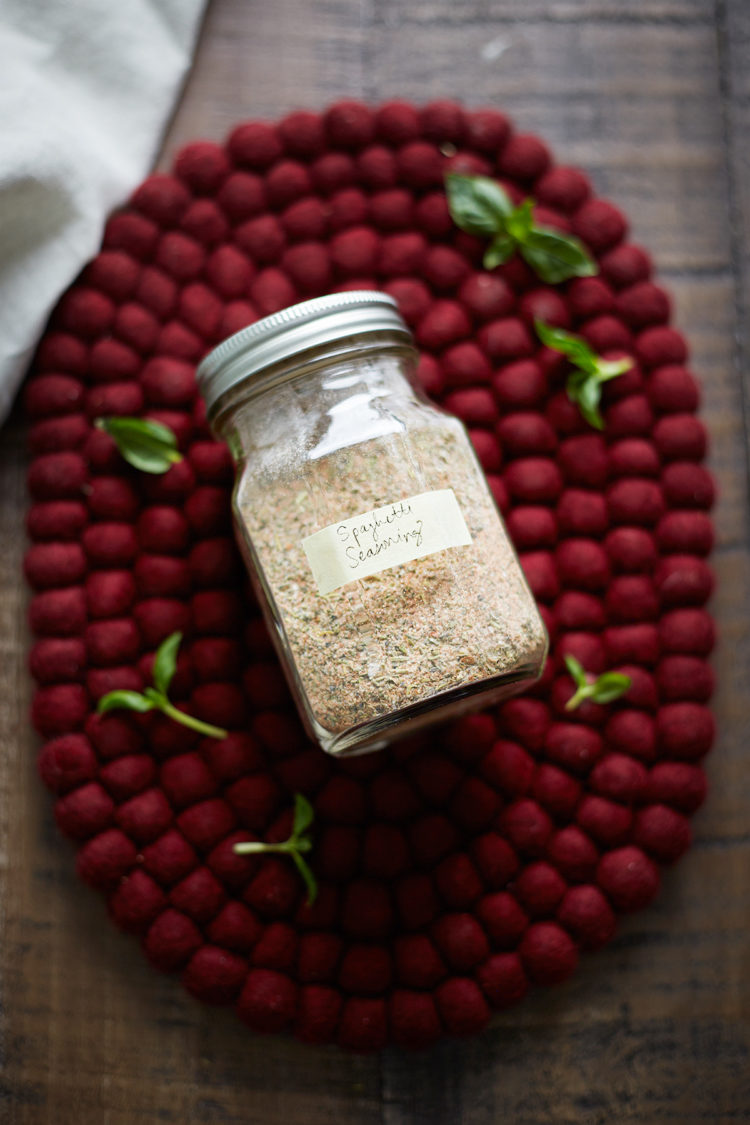 Customizable Spaghetti Seasoning Mix | Good Life Eats®