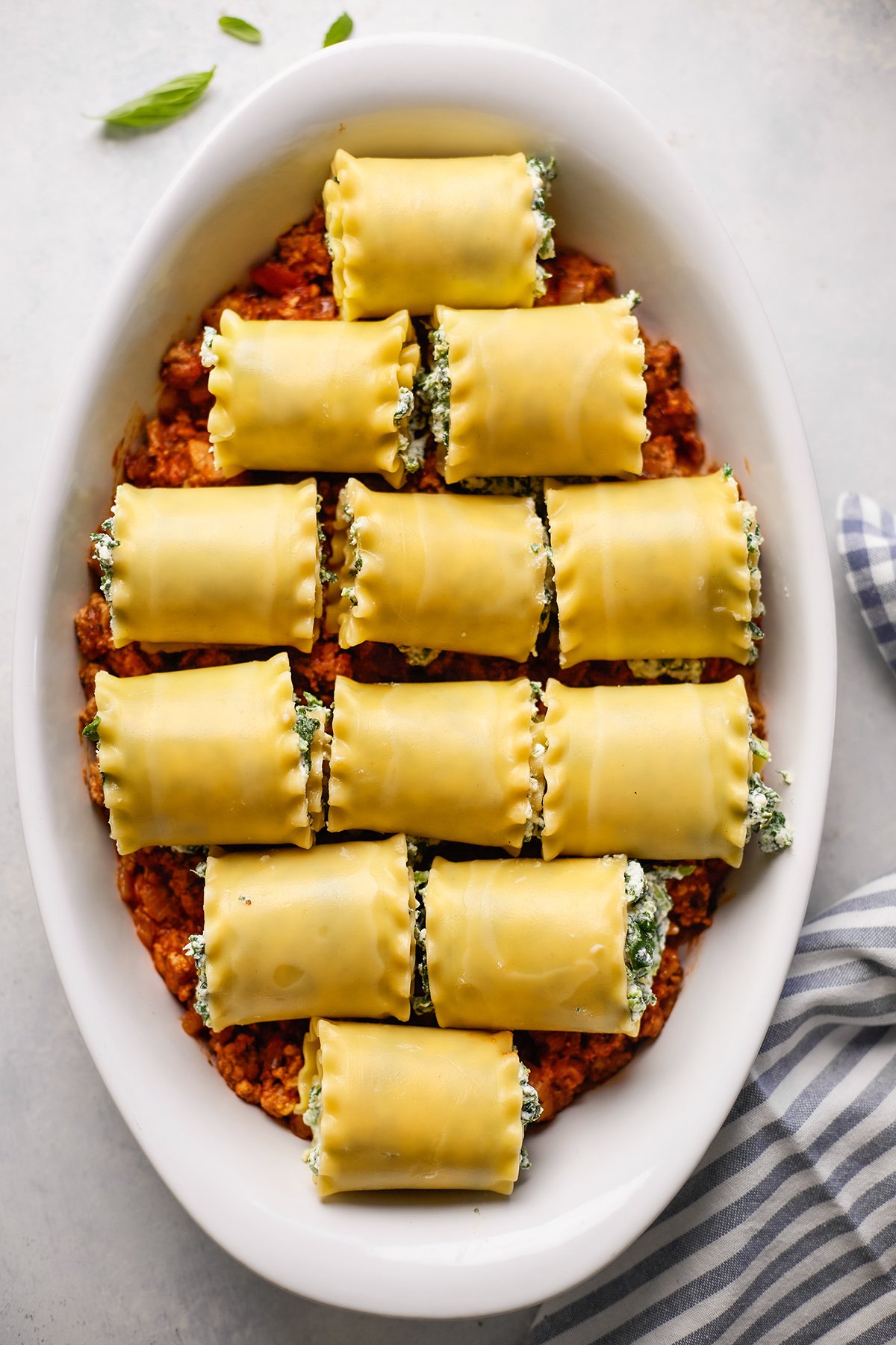 Italian Sausage Lasagna Rolls | Good Life Eats®